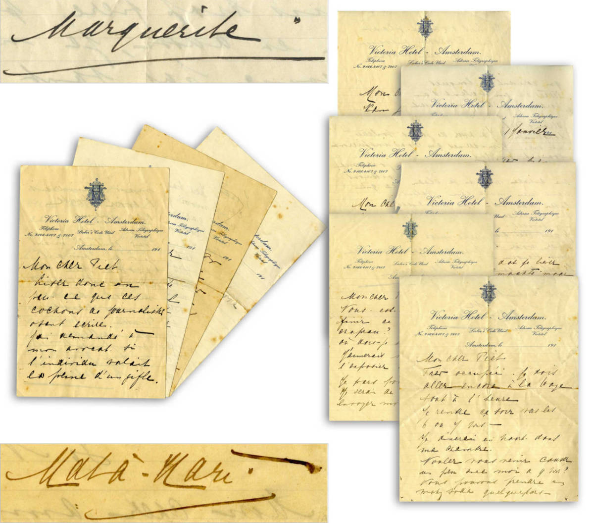 Mata Hari letters up for auction in Los Angeles - DutchNews.nl