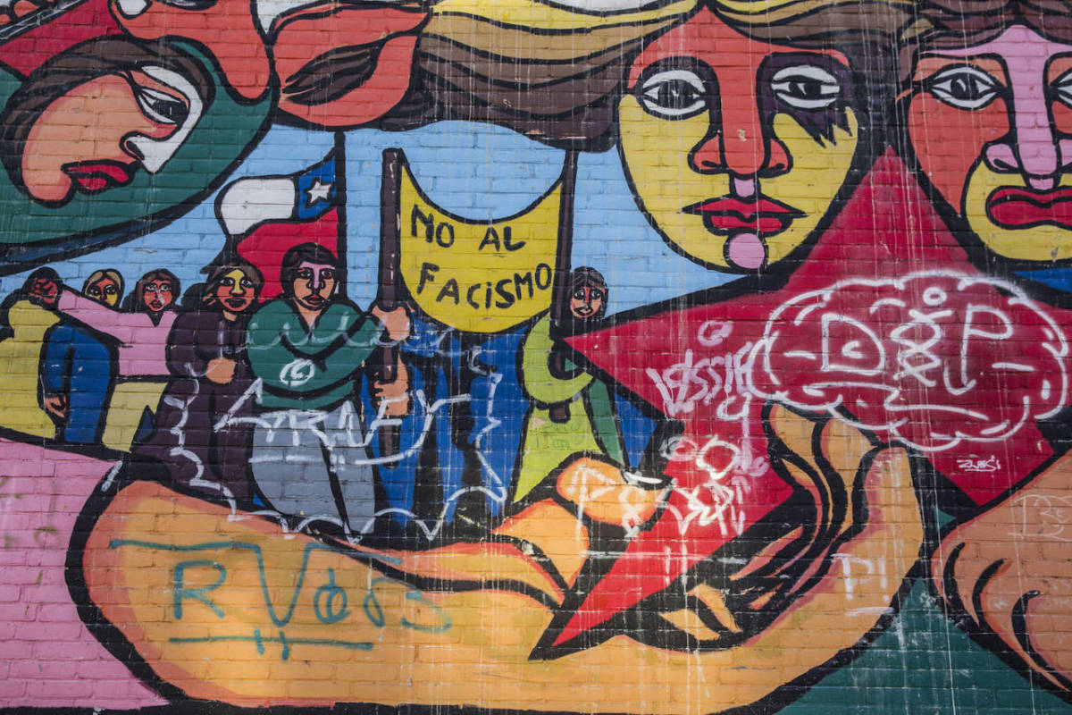Chilean anti-fascist mural resurfaces in Amsterdam - DutchNews.nl