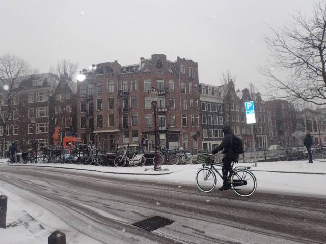 Fewer trains in east and south as snow sweeps over the Netherlands ...