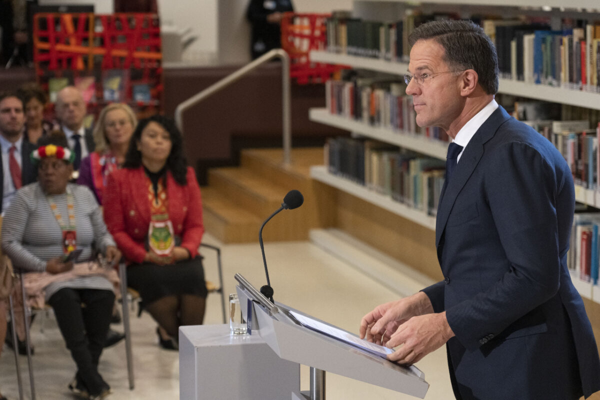 Rutte apologises for slave trade: 'Human dignity was trampled underfoot ...