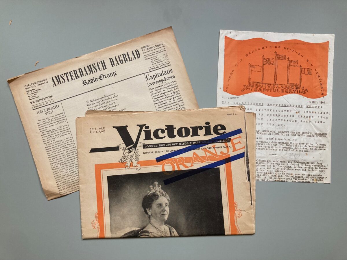 How an old archive cabinet revealed a hoard of WWII newspapers ...