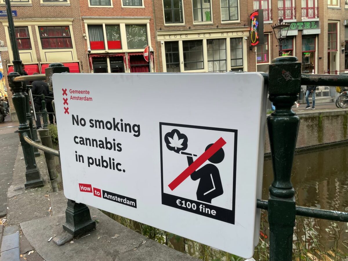 Blow to red light tourists: cannabis smoking banned in public ...
