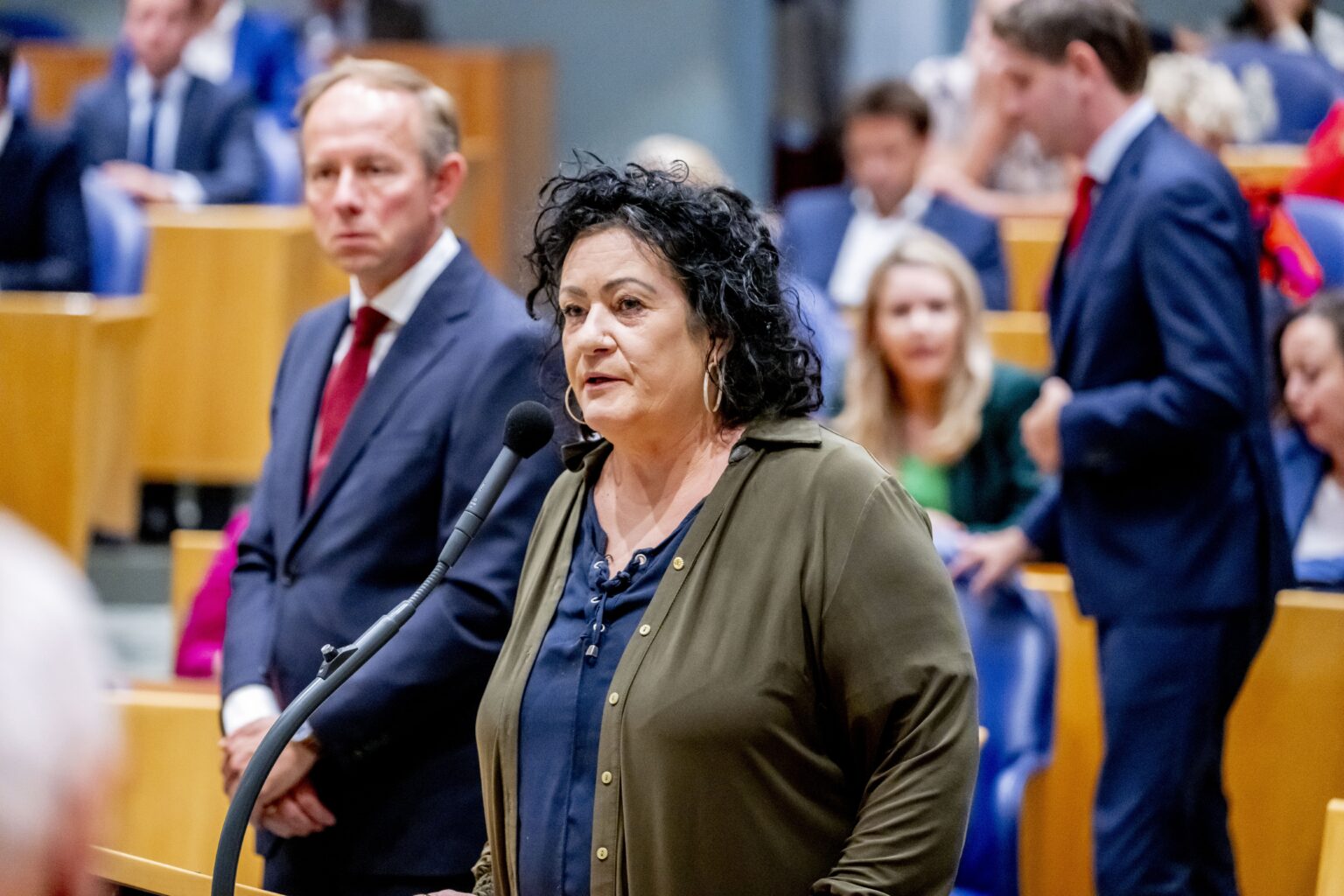 Van der Plas would 'step back from international issues' as PM ...