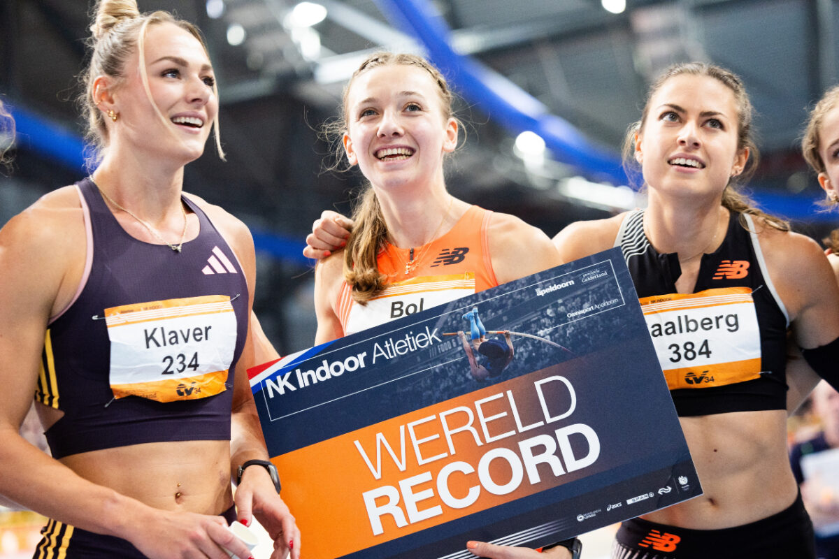 Femke Bol beats own world 400m record at national championships ...