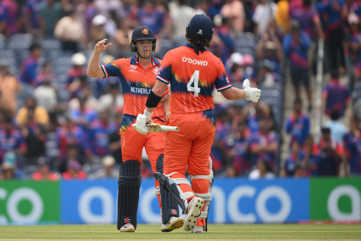 Dutch win in a tense chase to kickstart T20 World Cup campaign ...
