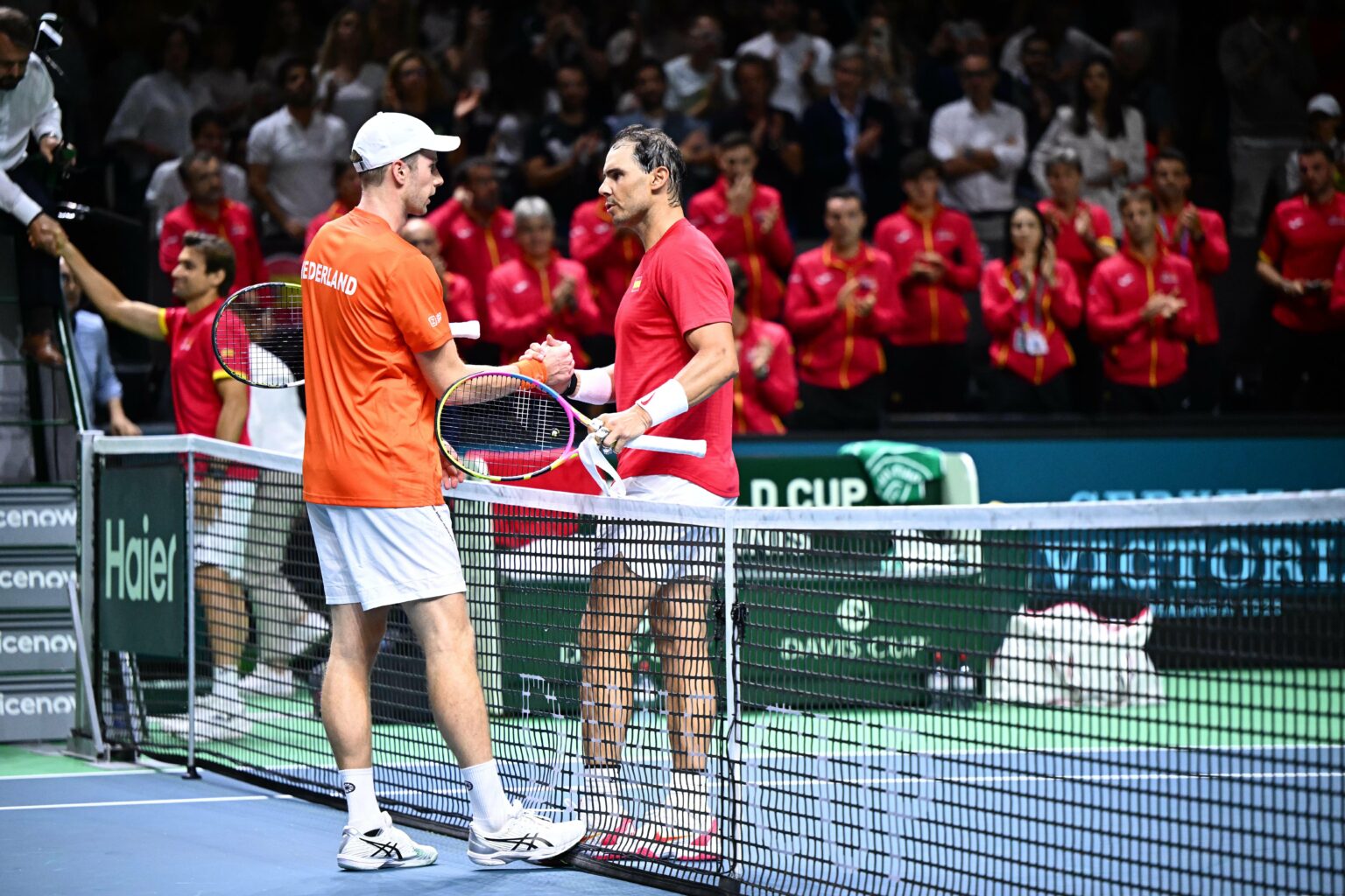 Van de Zandschulp on shock win: "I'd have cheered for Nadal too ...